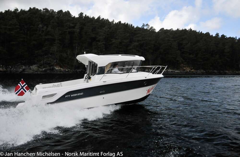 Båttester /Dagsturbåt / Styrhusbåt / Askeladden P77 Weekend