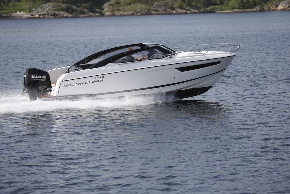 Båttester /Dagsturbåt / Daycruiser / Askeladden C76 Cruiser